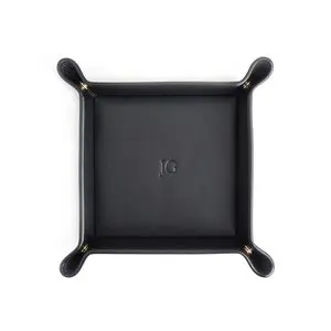 ROYCE NEW YORK Catchall Valet Tray - Black