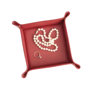 ROYCE NEW YORK ROYCE New York Catchall Valet Tray Red