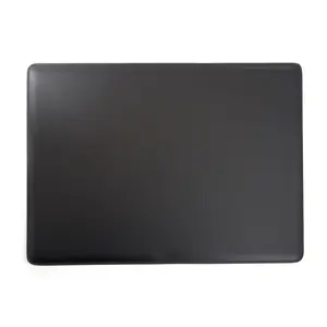 ROYCE NEW YORK 22" X 16" Leather Desk Pad Blotter - Black