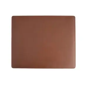 ROYCE NEW YORK 17" X 14" Leather Desk Pad Blotter - Tan