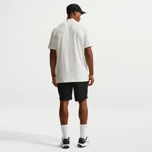 Nike Tartan Mock Neck Dri-fit Golf Top