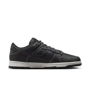 Nike Dunk Low Premium Leather Sneakers - Black