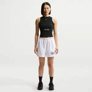 Nike Essentials Mid-rise Woven Shorts - White