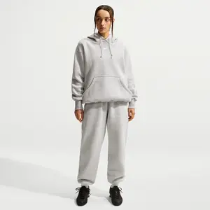 Nike Phoenix Fleece High-waisted Oversized Sweatpants - Grey