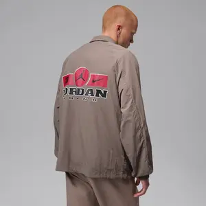 JORDAN Brooklyn Lightweight Shell Jacket - Grey