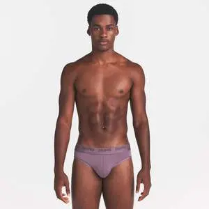 SKIMS Brief 3 Pack | Grey | | Stretch - Iris Heather Multi