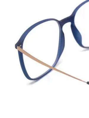 SILHOUETTE Square-frame Eyeglasses - Blue
