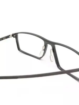 Porsche Design Rectangle-frame Glasses