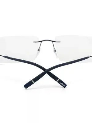 SILHOUETTE Rimless Rectangle-frame Glasses
