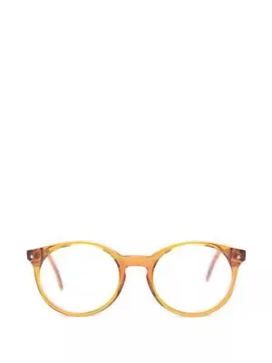 SOCIEL Round Frame Glasses - Orange