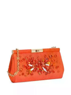 Dolce & Gabbana Marlene Shoulder Bag In Embroidered Brocade