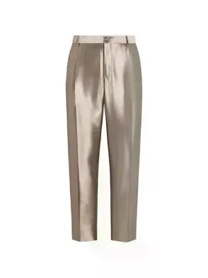 Dolce & Gabbana Silk Shantung Trousers
