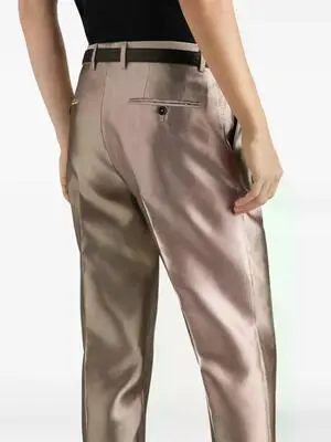 Dolce & Gabbana Silk Shantung Trousers