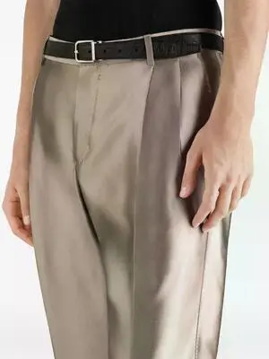 Dolce & Gabbana Silk Shantung Trousers