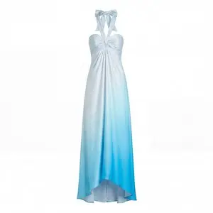 Women's Tie-Neck Halter Dresses