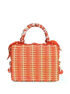 Dolce & Gabbana Dolce Box Handbag In Raffia