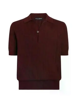 Dolce & Gabbana Button Down Polos For Men