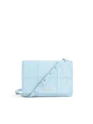Orange Cube Utility Cross Body Bags For Women