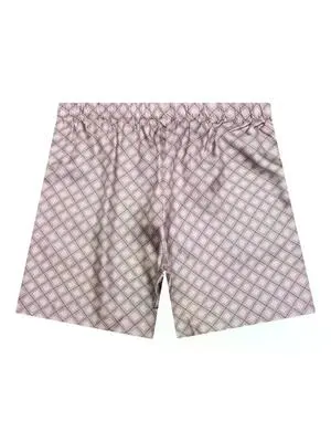 John Elliott Printed Silk Shorts
