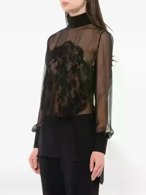 Givenchy Podium Lace-panel Blouse