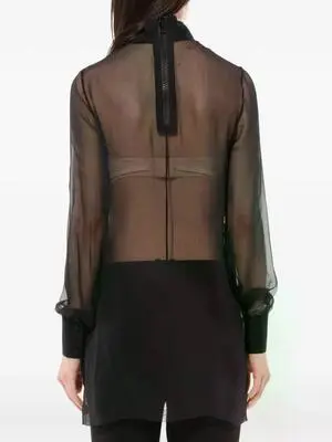 Givenchy Podium Lace-panel Blouse