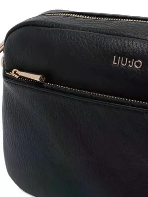 Liu Jo Logo Plaque Shoulder Bag - Black