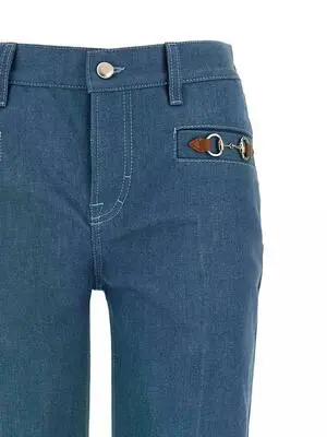 Gucci Morsetto Detail Jeans