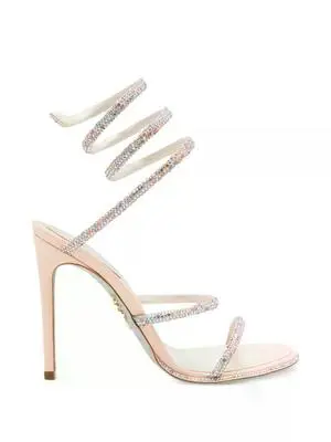 Rene Caovilla Cleo Crystal-embellished Sandals