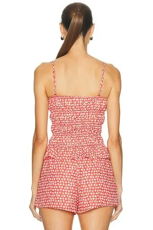Solid & Striped The Delilah Top - Shell Print