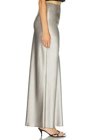 SAME Satin Maxi Skirt