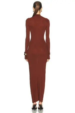 SAME Shimmer Mockneck Dress