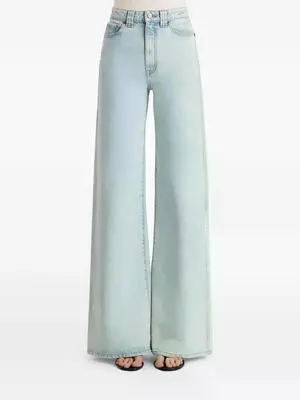 Khaite Dane Stretch Jeans - Blue