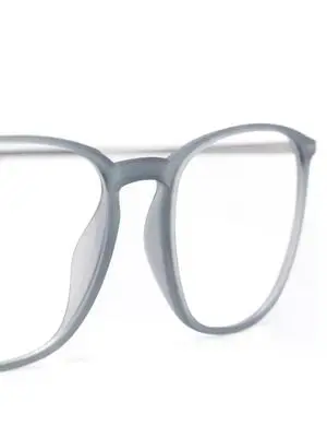SILHOUETTE Square-frame Eyeglasses - Grey