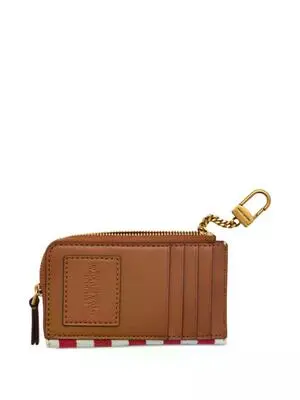 Marc Jacobs The Wallet Striped Canvas Wallet