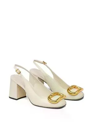 Marc Jacobs Slingback Square-toe Pumps