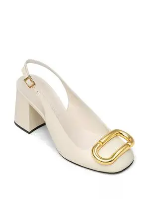 Marc Jacobs Slingback Square-toe Pumps