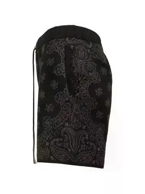 JUN/NAKAYAMA Paisley Pattern Drawstring Shorts