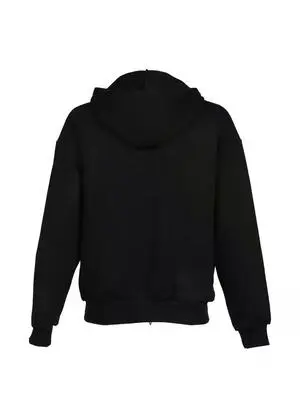 JUN/NAKAYAMA Logo Embroidered Zip-up Hoodie