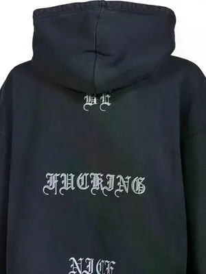 JUN/NAKAYAMA Motor Graphic-print Zip-up Hoodie