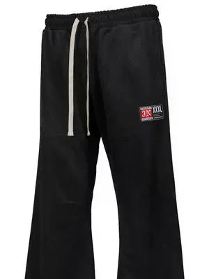 JUN/NAKAYAMA Mesh Logo-patch Track Pants
