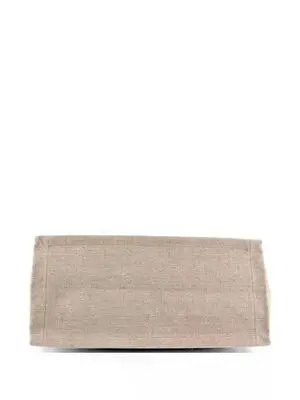 Saint Laurent Rive Gauche Shopper Tote Bag - Neutrals