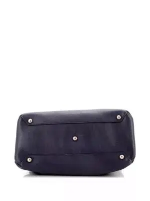 Burberry Banner Leather Medium Tote Bag