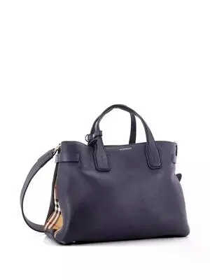 Burberry Banner Leather Medium Tote Bag