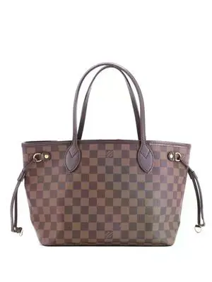 LOUIS VUITTON Damier Pm Tote Bag - Brown