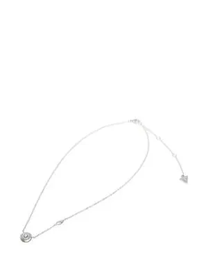 Guess Crystal-embellished Pendant Necklace - Silver