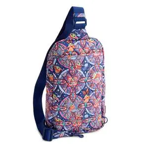 VERA BRADLEY Star Wars Grogu Medallion Sling Backpack - Blue