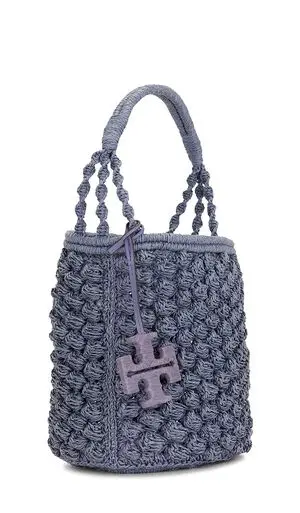 Tory Burch Ella Hand-crocheted Bucket Bag