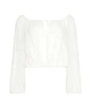 Amanda Uprichard Dallas Top - Ivory