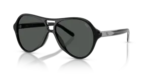 DIESEL® Aviator Sunglasses - Solid Black
