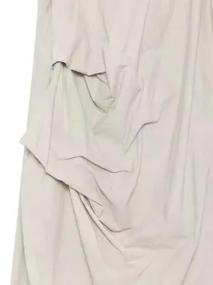 LAUREN MANOOGIAN Draped Crinkled Dress